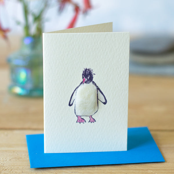 Mini Penguin card – Papersheep