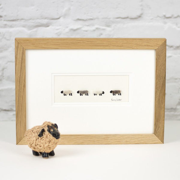 4 Natural Sheep bespoke Print – Papersheep