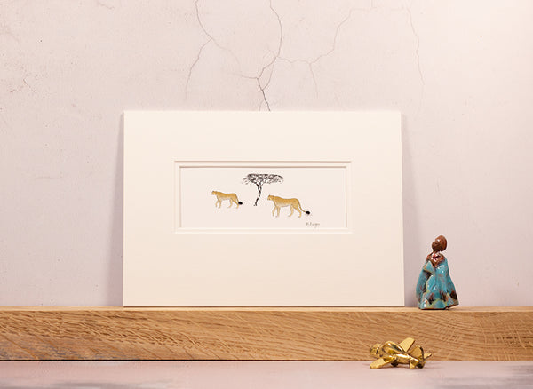 Cheetah bespoke Print – Papersheep