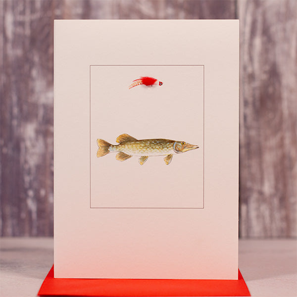 Pike greetings card – Papersheep