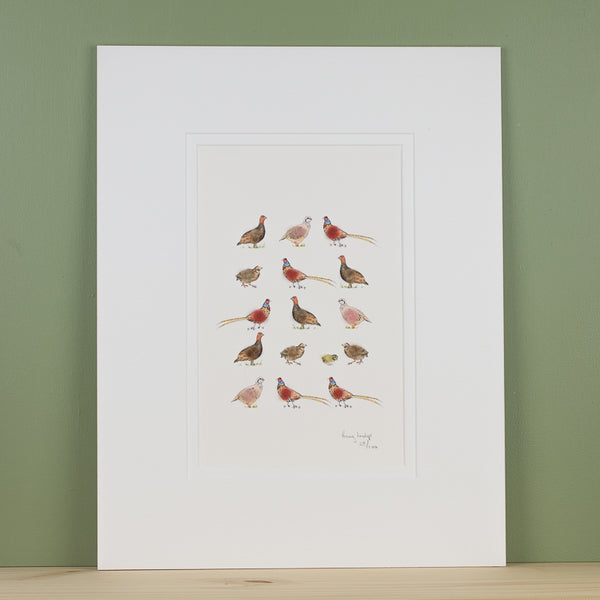 Game Birds Limited Edition Print – Papersheep